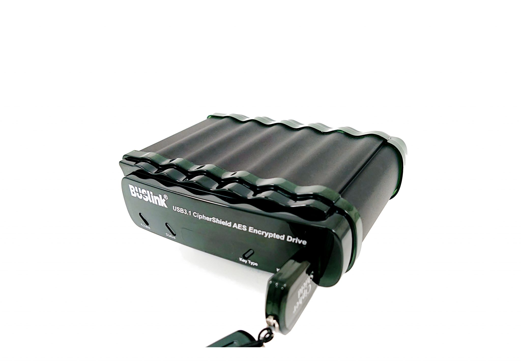 Portable SSD RAID 0 256-bit AES USB-C 3.2 Gen 2/eSATA FIPS 140-2 Level ...