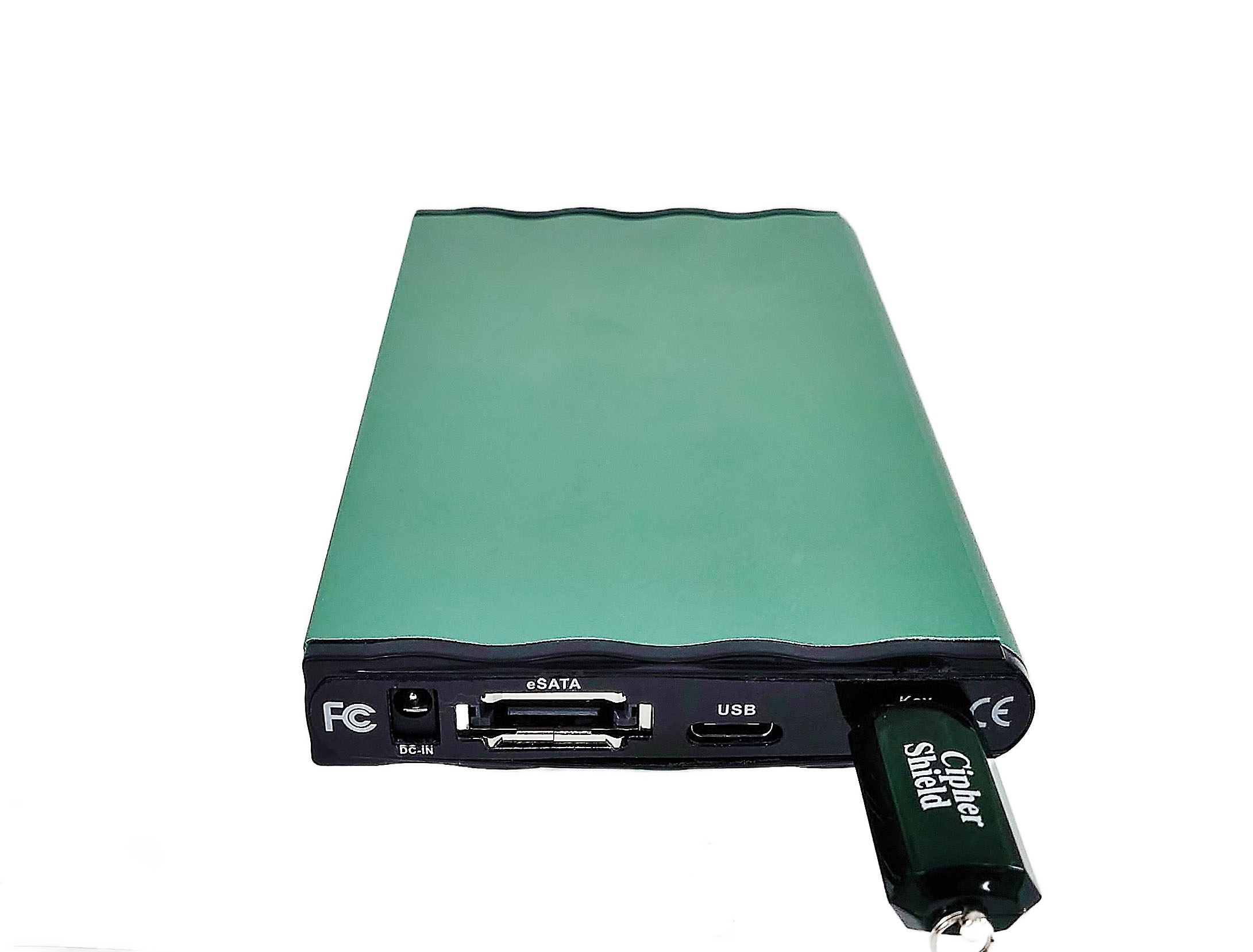 Mode 0 Key SSD USB-C 3.2 Gen 2/eSATA CipherShield FIPS 140-2 HIPAA 256 ...