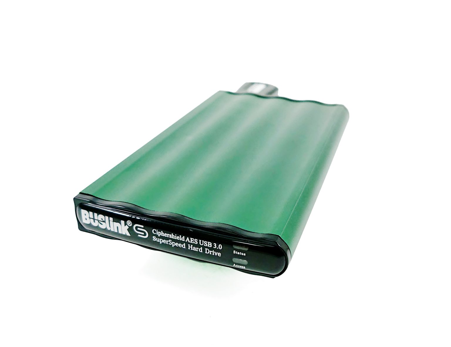 CipherShield Mode 1 Key Encrypted External SSD Slim Drive – 256-bit AES ...